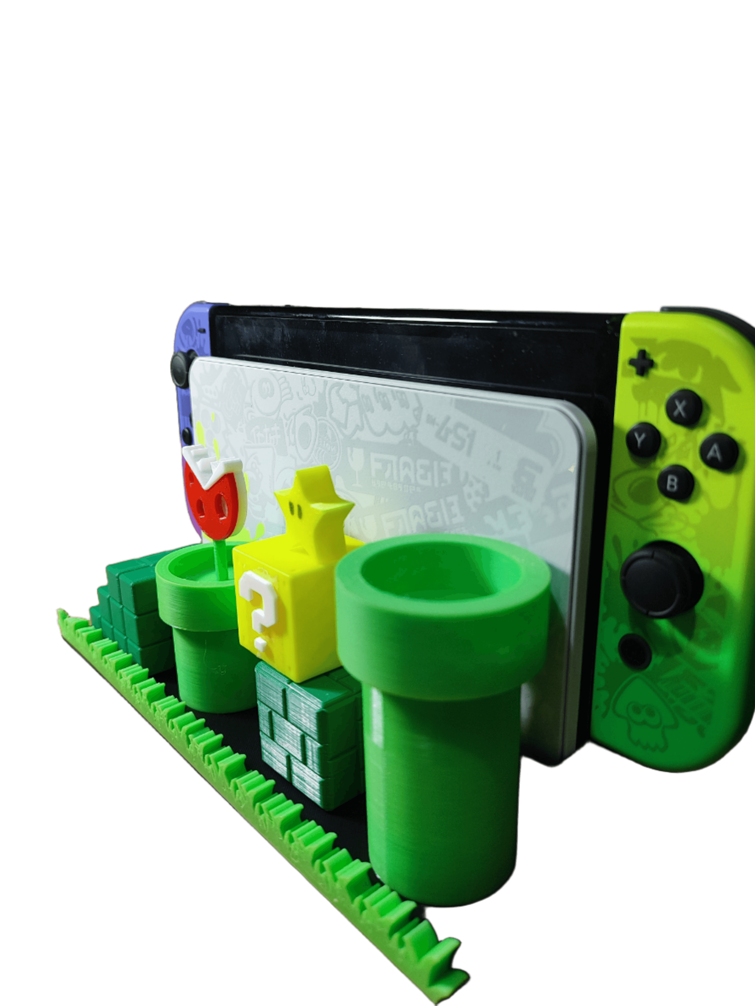 Super Mario Themed Nintendo Switch Dock Stand (Classic & OLED ...