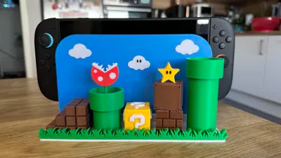 Super Mario Dock for Nintendo Switch 2 – 3DPrintingLabDesigns