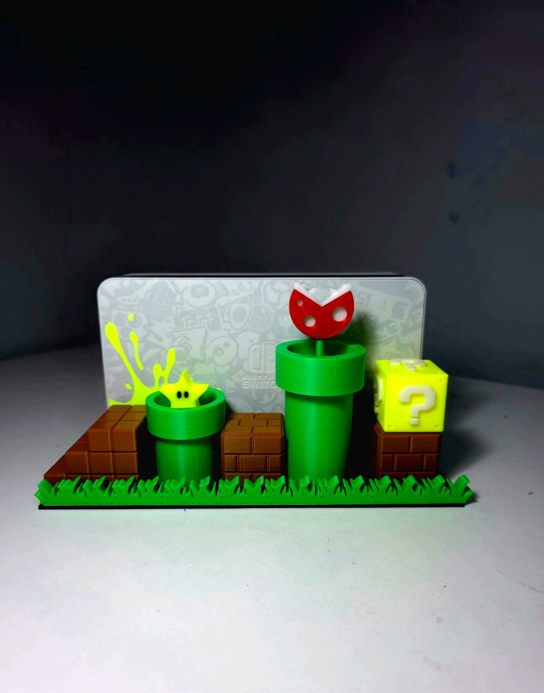 Super Mario Themed Nintendo Switch Dock Stand (Classic & OLED ...