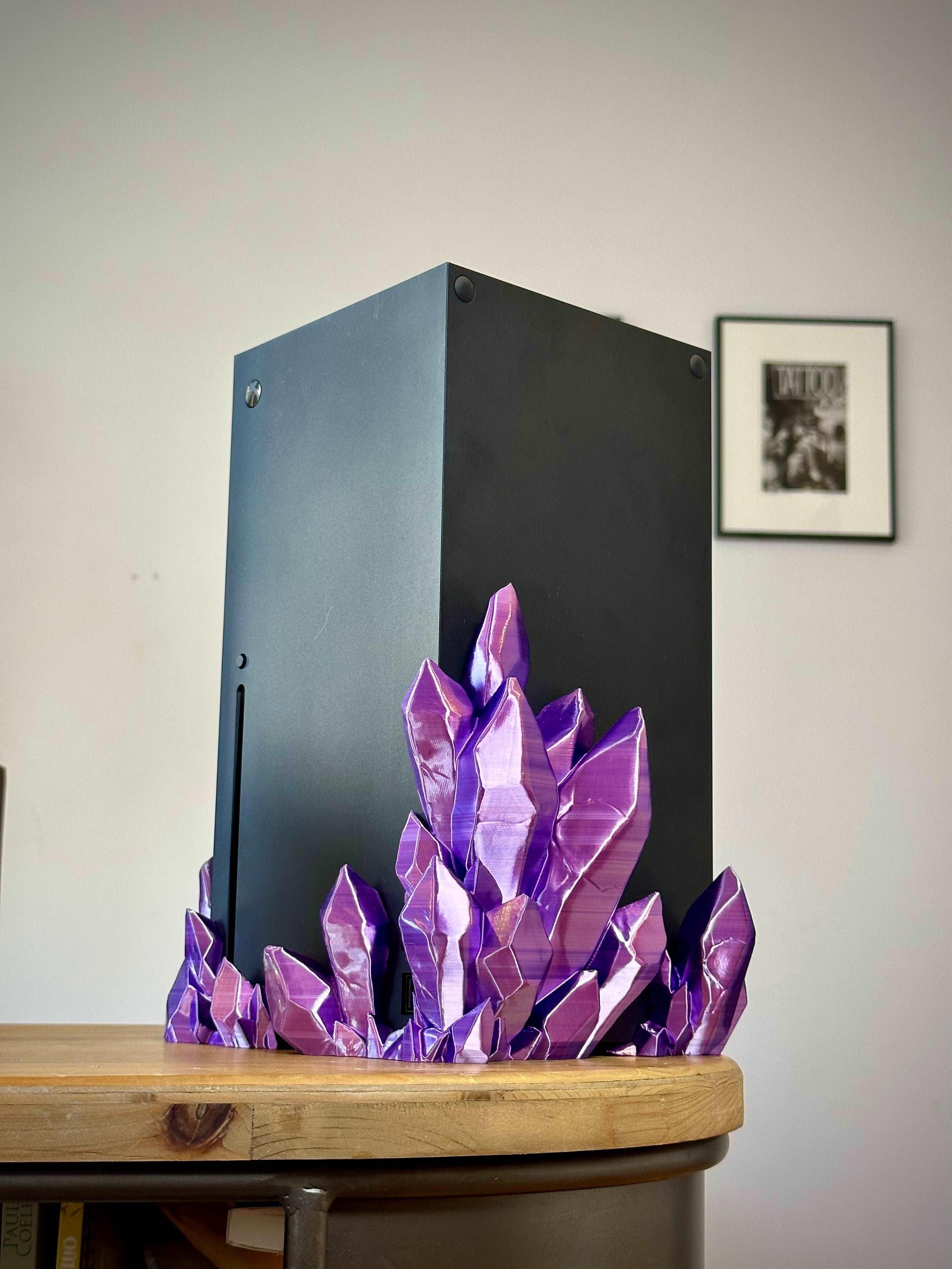 Xbox Crystal Base for Series X – 3DPrintingLabDesigns
