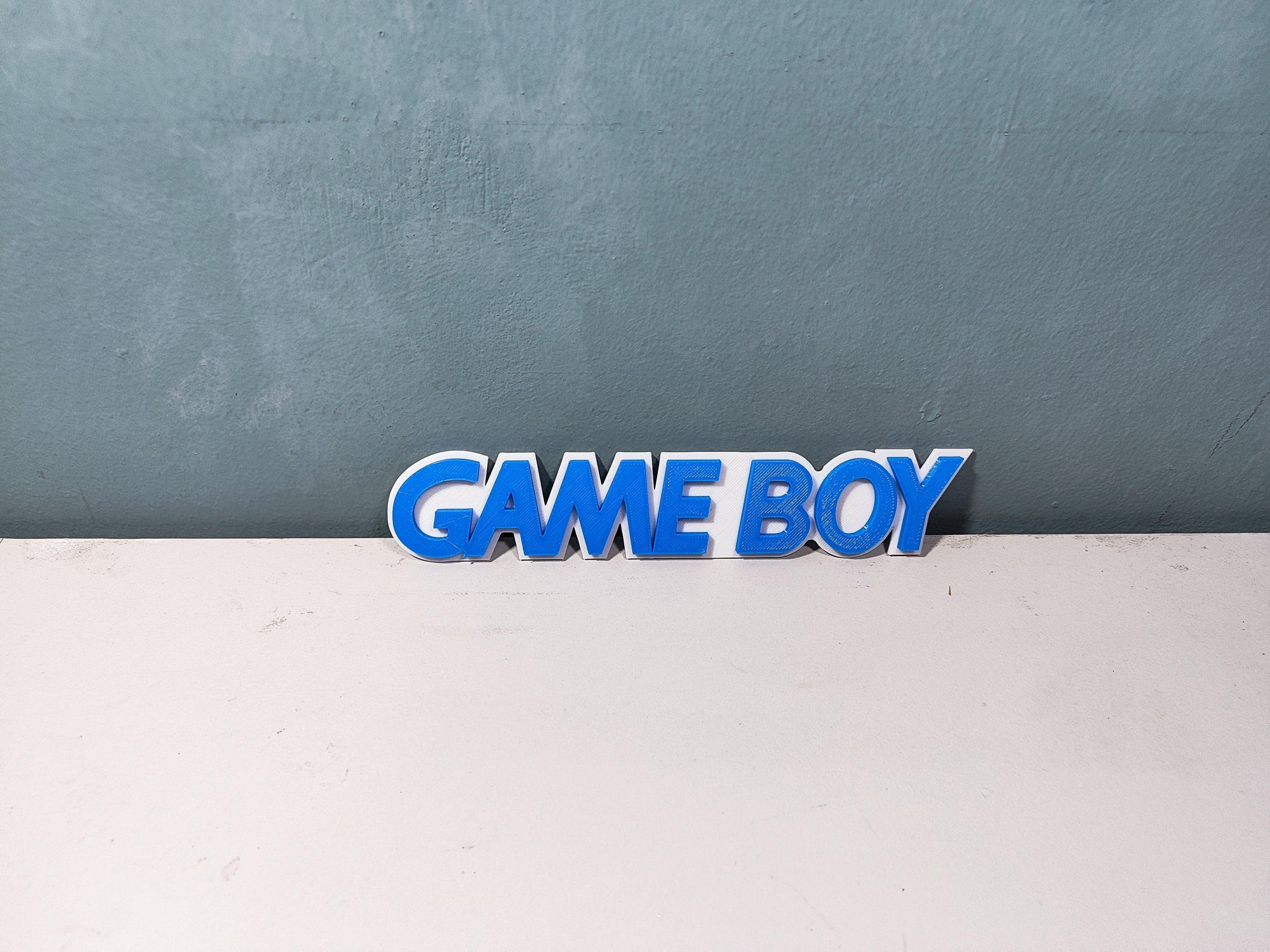 Game Boy Logo Sign – 3DPrintingLabDesigns