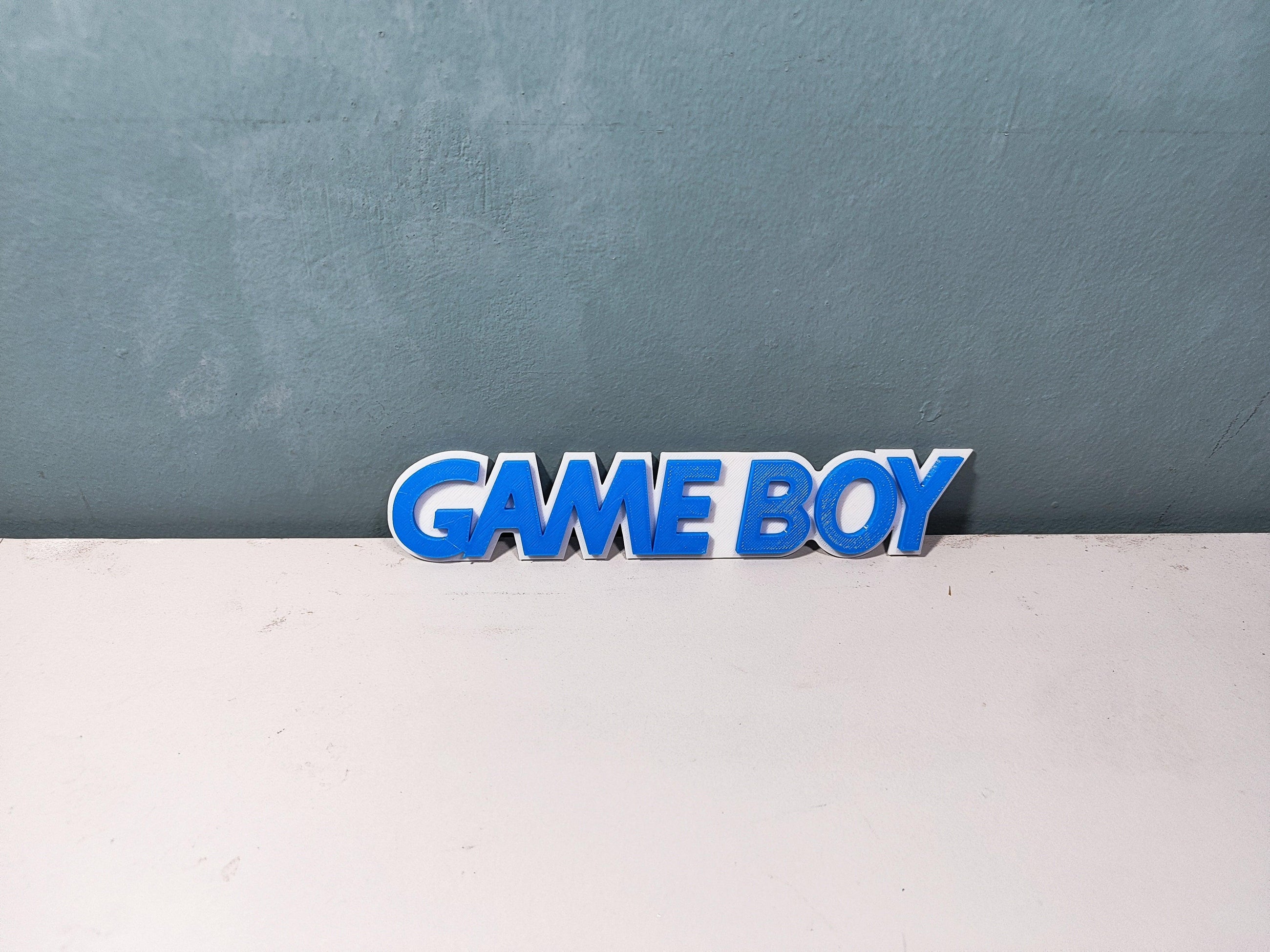 Game Boy Logo Sign – 3DPrintingLabDesigns