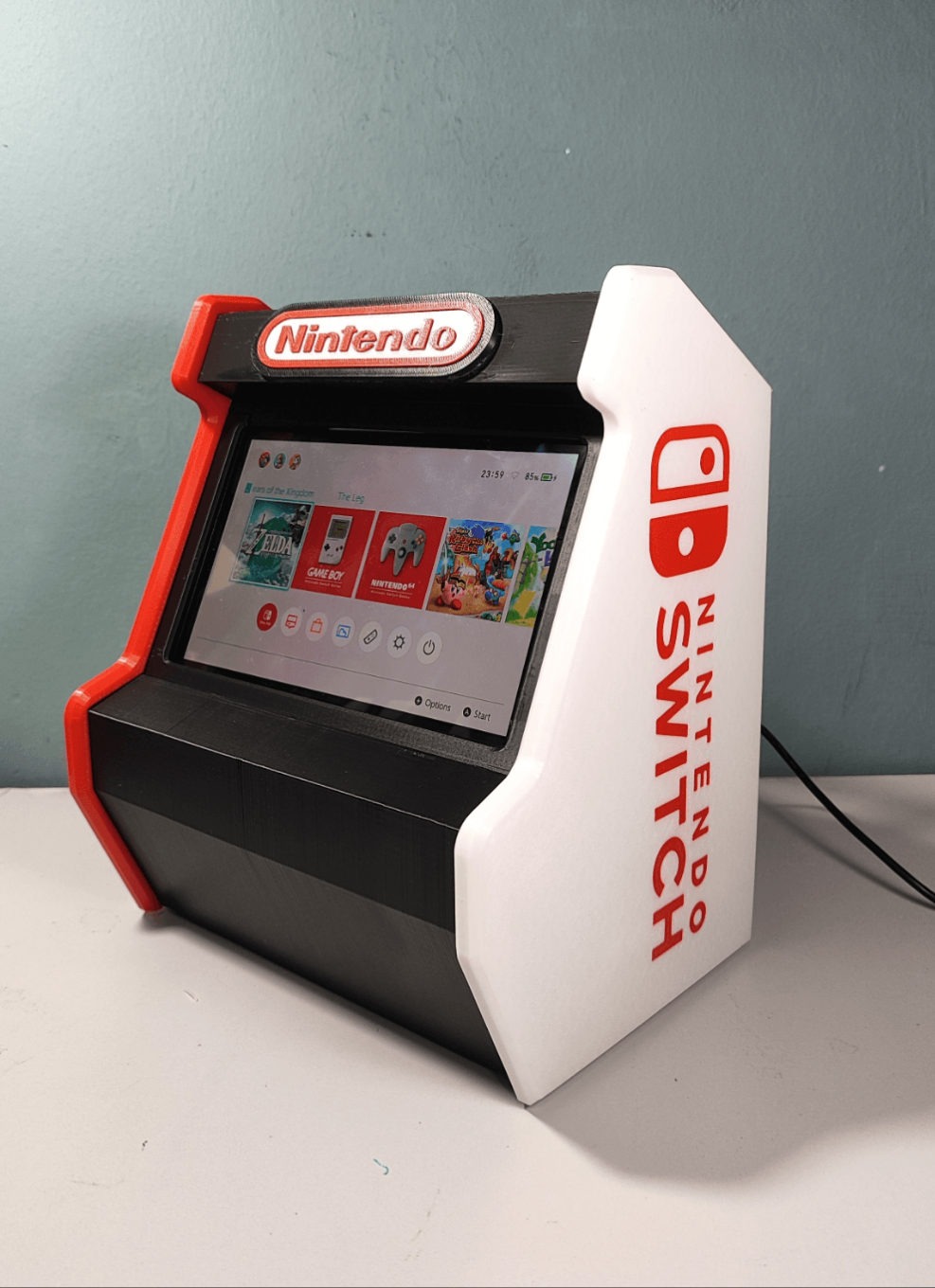 Arcade Cabinet for Nintendo Switch OLED and Original Version ...