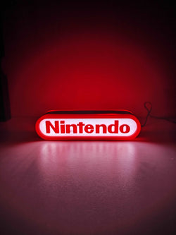 Nintendo Logo RGB & WiFi LED Lamp Lightbox – 3DPrintingLabDesigns