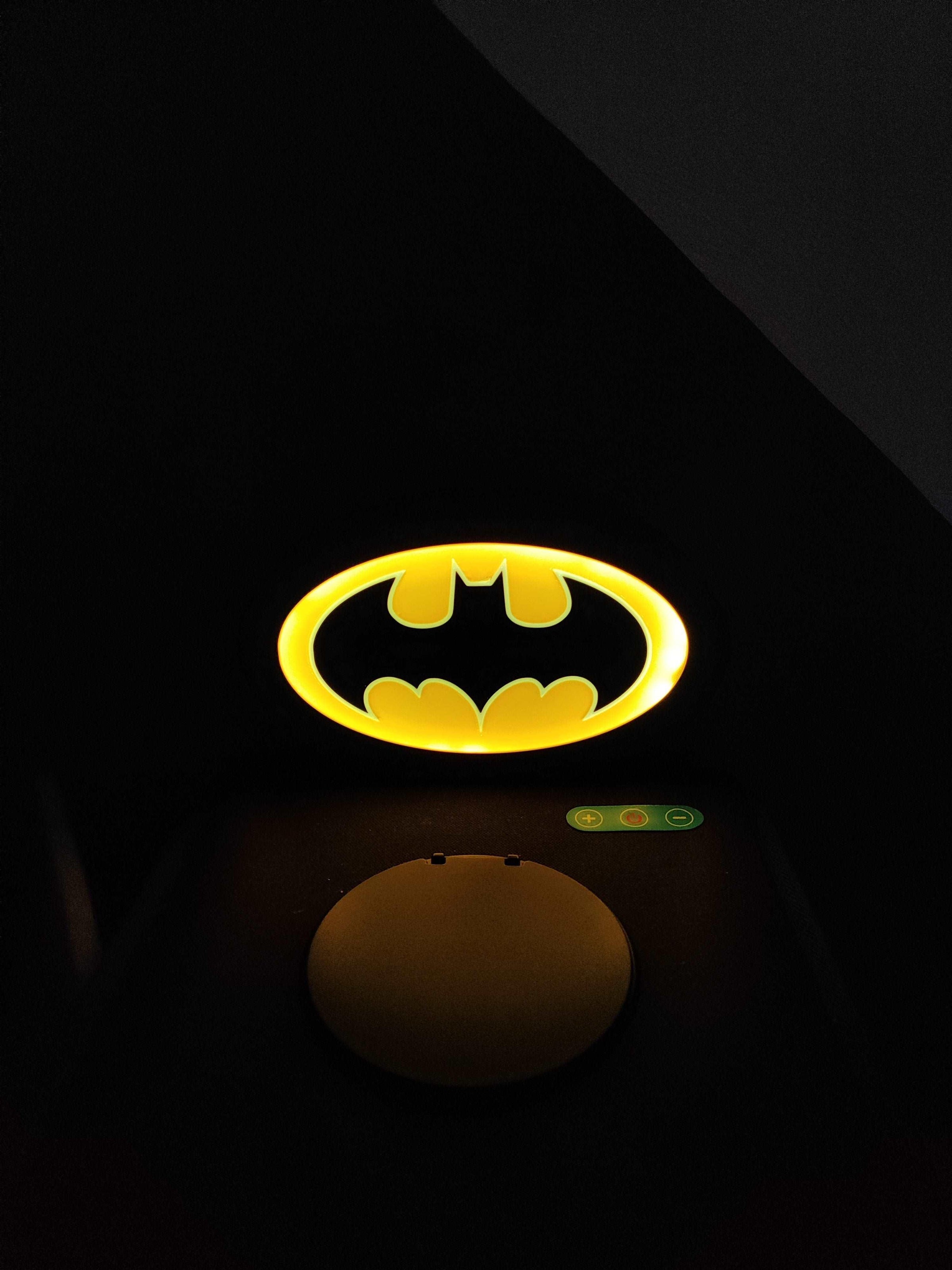 Batman Logo RGB LED Light Sign with Wifi – 3DPrintingLabDesigns