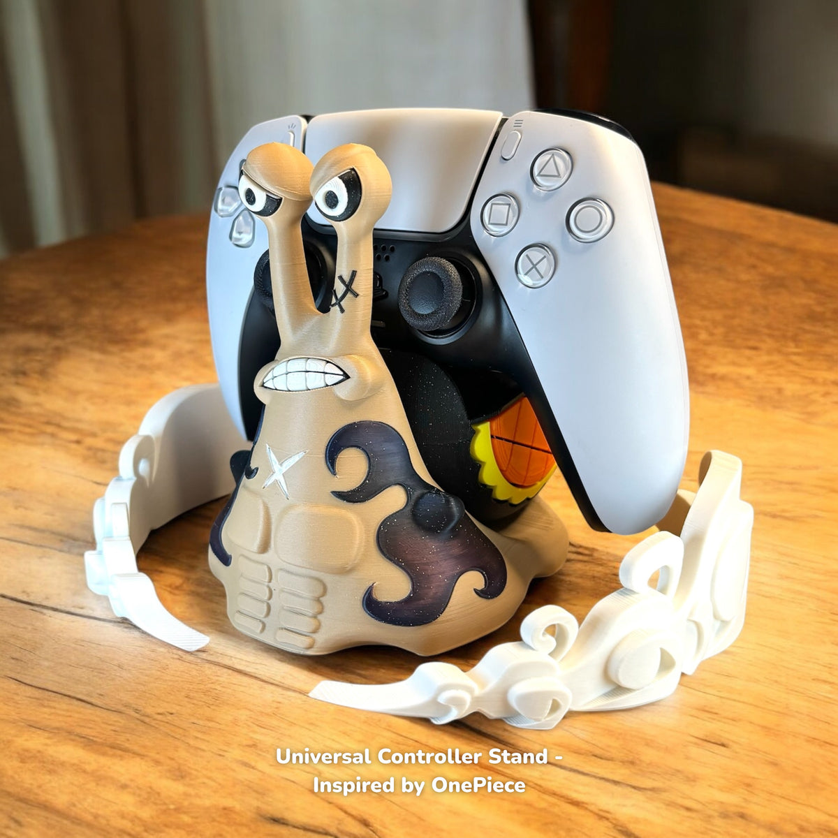 One Piece Den Den Mushi Controller Stand – Roronoa Zoro, Luffy Gear 5 ...
