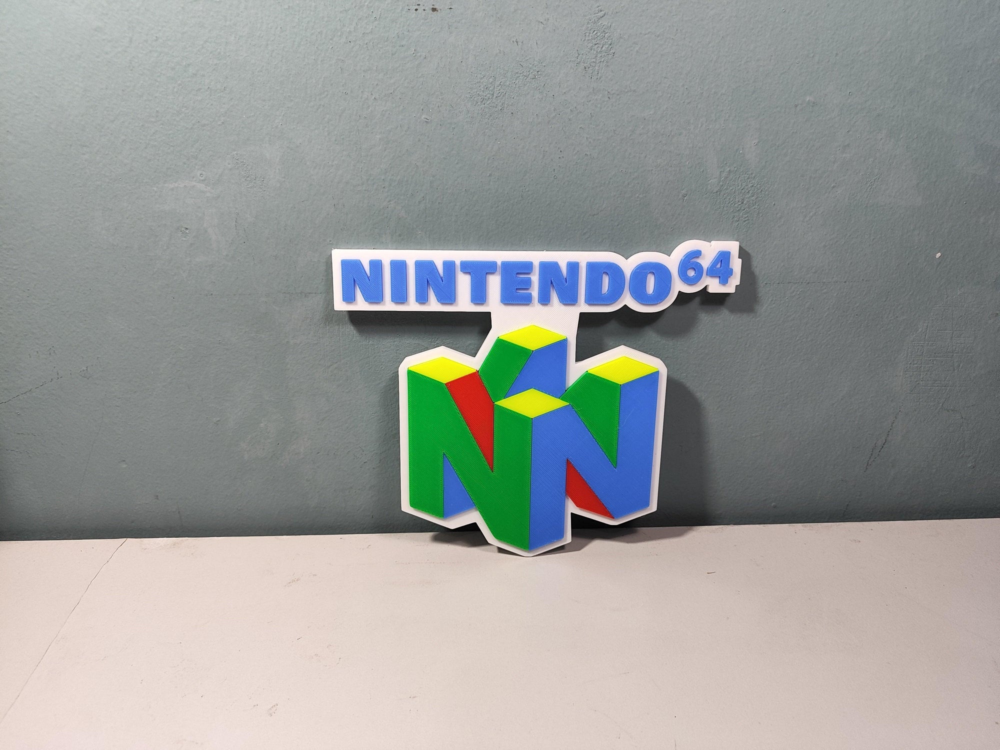Nintendo 64 (N64) Logo Sign – 3DPrintingLabDesigns