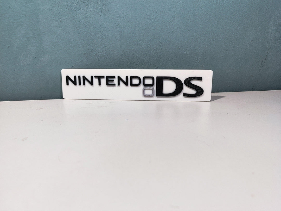 Nintendo DS Logo Sign – 3DPrintingLabDesigns