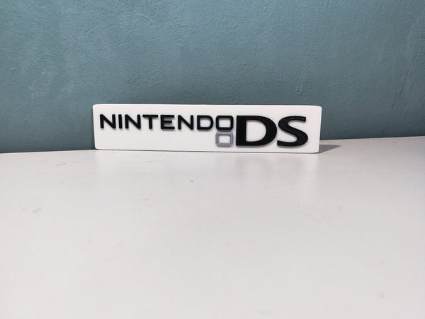Nintendo DS Logo Sign – 3DPrintingLabDesigns