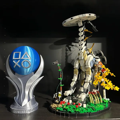 Playstation 5 High Quality Platinum Made Trophy in Different Sizes ...