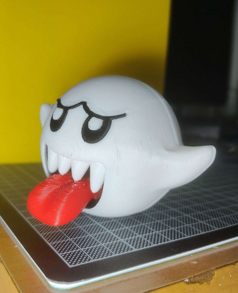 Boo From Super Mario World, 3D Printed Boo Nintendo Character ...