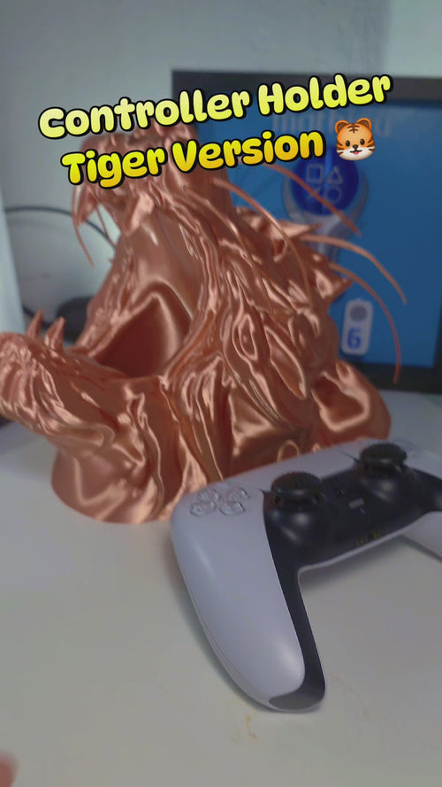 Tiger Controller Holder – 3DPrintingLabDesigns